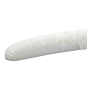 Whitmor 8PK Sat Blouse Hanger, 8 Count, Bone