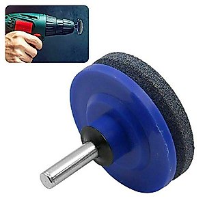 BE-TOOL Blade Sharpener,4PCS Garden Tool Sharpener Faster Universal Grinding Rotary For Any Power Drill Hand Drill（Cyan）