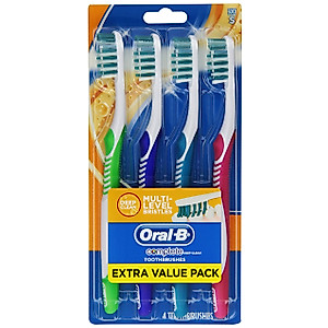 Oral-B Complete Deep Clean Soft Bristles Toothbrush 4 Count