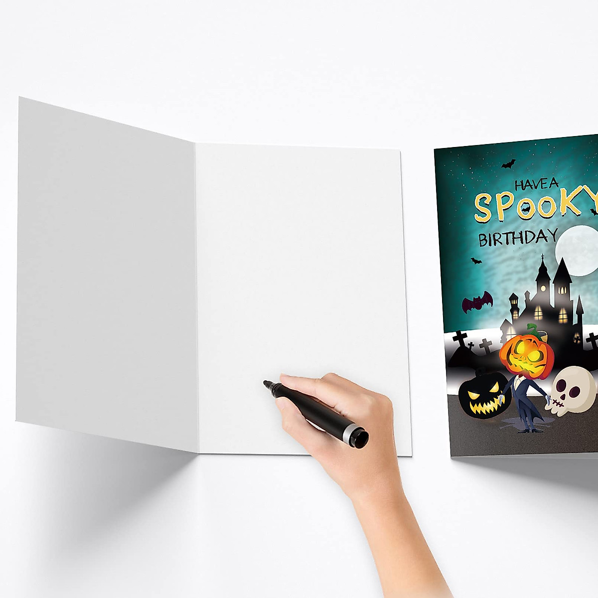 Goroar Spooky Birthday Card, Halloween Birthday Card, October Birthday Card, Have A Spooky Birthday