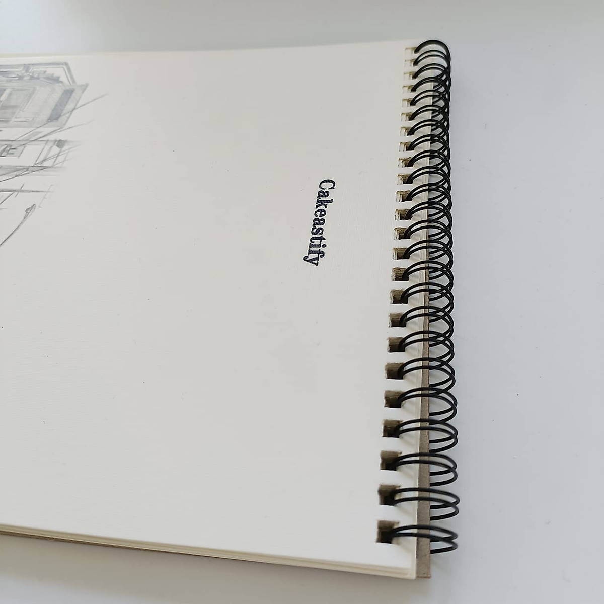 Cakeastify-Art paper, Premium Spiral Bound Sketch Pad
