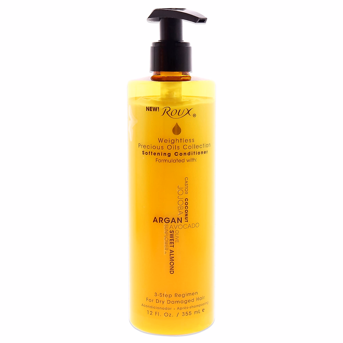 Roux Weightless Precious Oils Softening Conditioner by Roux for Unisex - 12 oz Conditioner