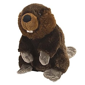 Wild Republic Beaver Plush, Stuffed Animal, Plush Toy, Gifts for Kids, Cuddlekins 8 Inches,Multi