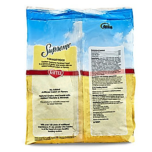 Kaytee Supreme Bird Food For Parakeets, 5-Lb Bag