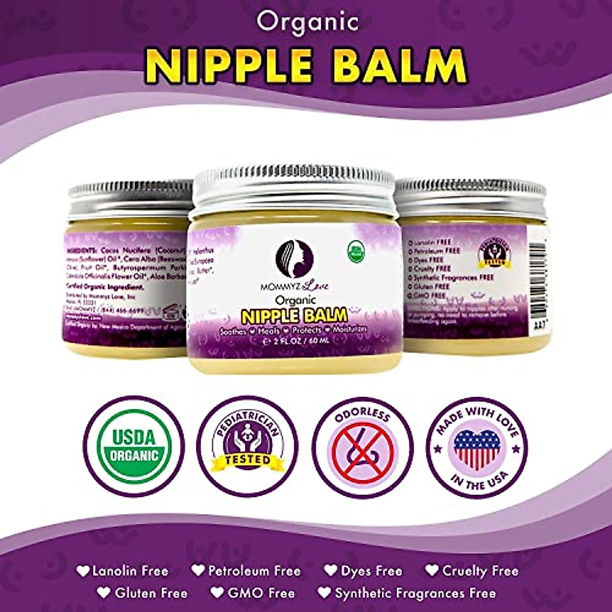 Breast Shell & Milk Catcher + Nipple Cream for Breastfeeding Relief - Breast Feeding Essentials KIT