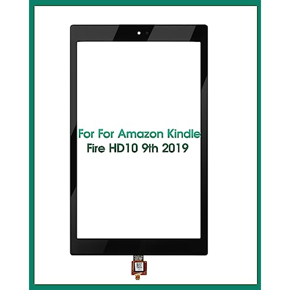 for Amazon Kindle Fire HD 10 9th 2019 Screen Replacement for M2V3R5 Touch Screen Digitizer Glass Panel Parts