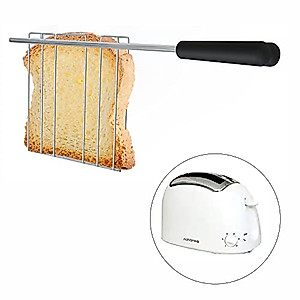 LZLXXLZL Sandwich Cage for Toaster, Sandwich Cage for 2-Slice Toaster, Classic Toaster Sandwich Clip Toaster Accessories Kitchen Utensils