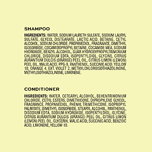 John Frieda Go Blonder Shampoo and Conditioner Set, Gradually Lightens Blonde Color Up, For Natural or Color-Treated Hair, Formulated with a Citrus Botanical Blend, Paraben Free, 8.3 oz, Pack of 2