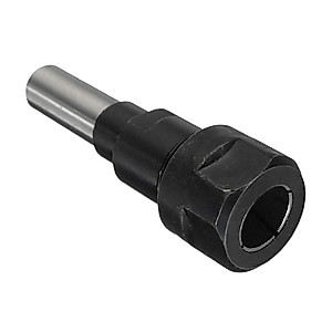 Yakamoz 1/2 Inch Shank Router Collet Extension Chuck, Accepts 1/2-inch Shank Bits, Extends The Router Bit an Additional 2-1/4"