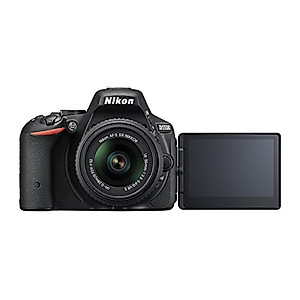 Nikon D5500 DX-Format Digital SLR w/ 18-55mm VR II Kit (Black) (Renewed)
