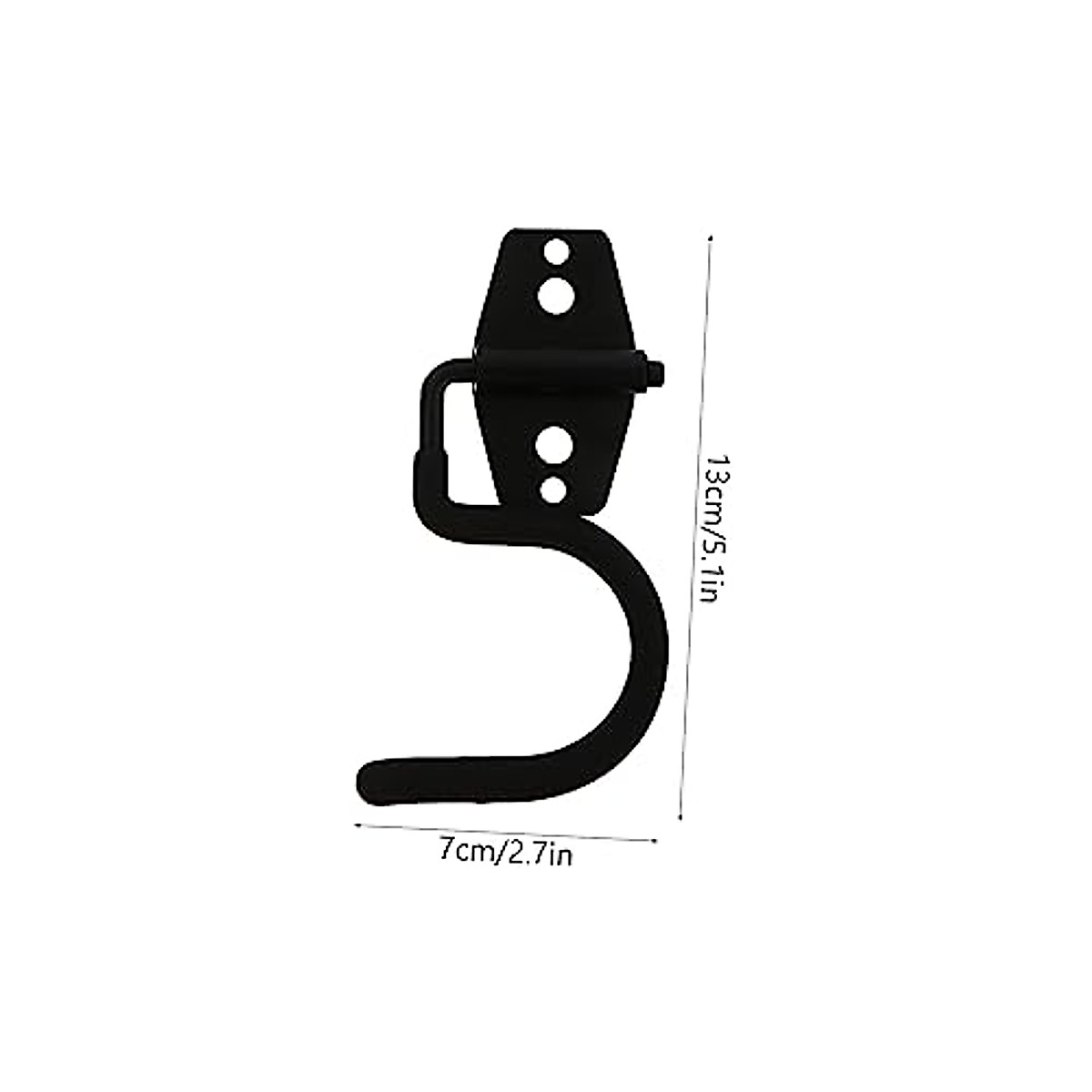 Outanaya Mop Holder Utility Hooks Garage Wall Mount Heavy Duty Hangers Broom Storage Solution