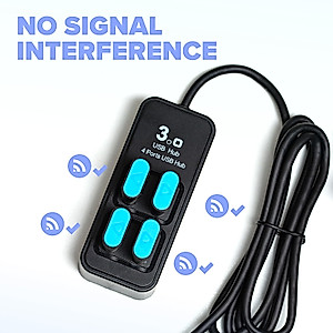 4-Port USB Hub for Vive Tracker USB dongles