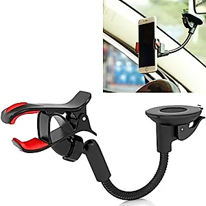 Motorola Moto Z Force Droid, Z Droid Compatible Easy One Hand Operation Car Mount Dash Windshield Holder