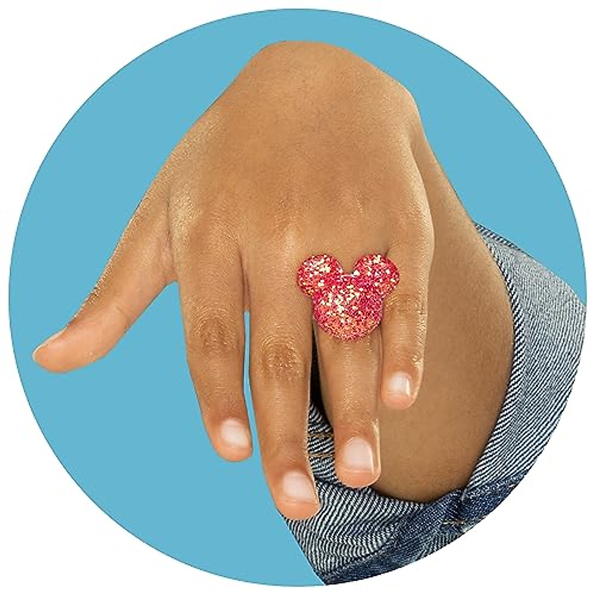 Disney ily 4EVER Dolls Disney 100 - Bambi 11.5" Tall with 13 Points of Articulation, Two Complete Mix-and-Match Outfits and Glittery Mickey Ring for You!