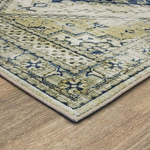 Mohawk Home Apeley Navy Medallion (2 '6" X 4' 2") Area Rug