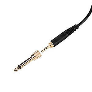 Richer-R Replacement Spring Coil Cable for Sennheiser HD25/ 560/540/ 480/430 Headphones Earphones