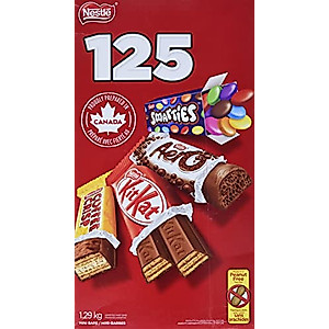 Nestle 125 Halloween Mini Chocolate Bar 1.29/2.8lbs (Imported from Canada)