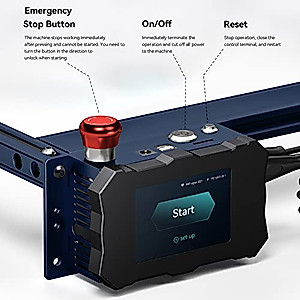 ATOMSTACK A5 M50 Pro Laser Engraver, 5.5W Fixed-Focus 0.08mm Compressed Spot Laser Cutter and Engraving Machine for Wood Metal with Terminal Panel for Offline Engraving, Engraving Area 410x400mm