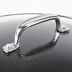 House of Living Art Wok Pan with Lid, 11 Inch Nonstick Aluminum, Dishwasher Safe