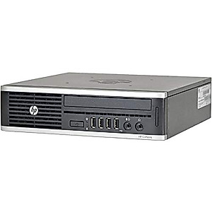 HP 8200 USFF Computer Desktop PC, Intel Core i5 3.1GHz Processor, 8GB Ram, 320 GB Hard Drive, WiFi | Bluetooth, 1080p Webcam, Wireless Keyboard & Mouse, 22 Inch Monitor, Windows 10 (Renewed)