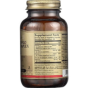 Solgar, Bilberry Ginkgo Eyebright, 60 Count