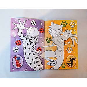 Miraculous Ladybug Mini Sticker Coloring Book (Season 3)