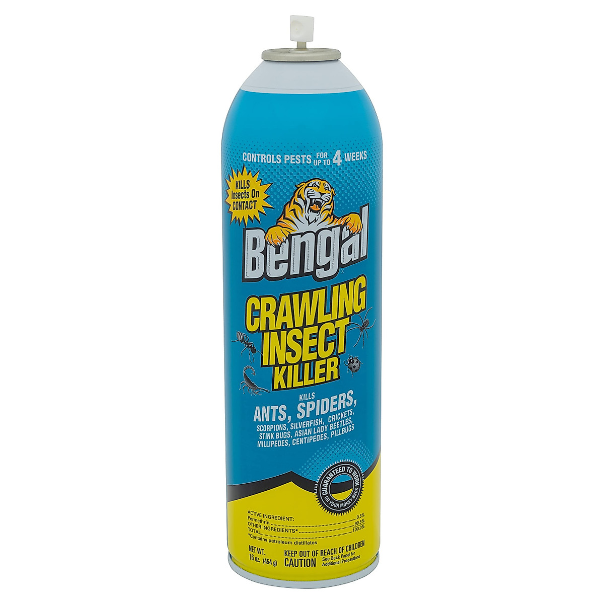 Bengal Crawling Insect Killer, Indoor and Outdoor Aerosol Ant and Spider Killer, 16 Oz. Aerosol Can