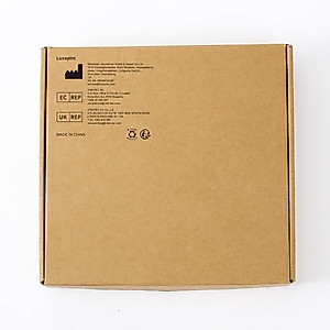 Luxspire Bathroom Vanity Tray, Marble Ceramic Dresser Jewelry Dish with Golden Rim, Decorative Tray Countertop Sink Storage Holder Organizer for Soap Candles Perfume Comestic Home Decor, Matte White