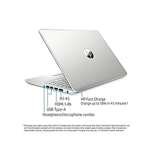 HP Laptop 14-inch , Ryzen 3 3200U Up to 3.5 GHz, AMD Radeon Vega 3 Graphics, 4GB SDRAM,128GB SSD, WiFi, Webcam, Bluetooth, Win10 S (Renewed)