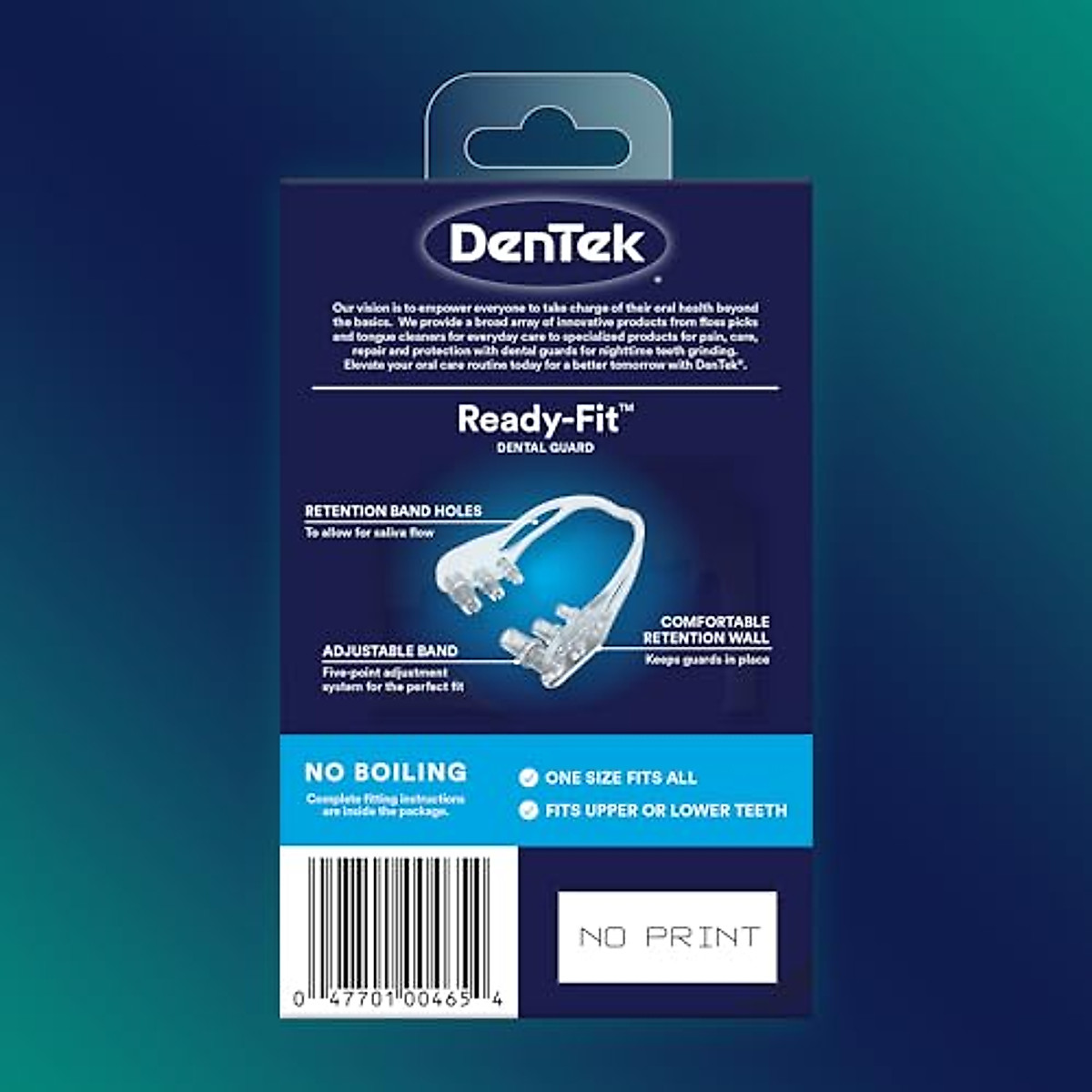 DenTek ReadyFit Disposable Dental Guards BPA Latex Free, 12 Count