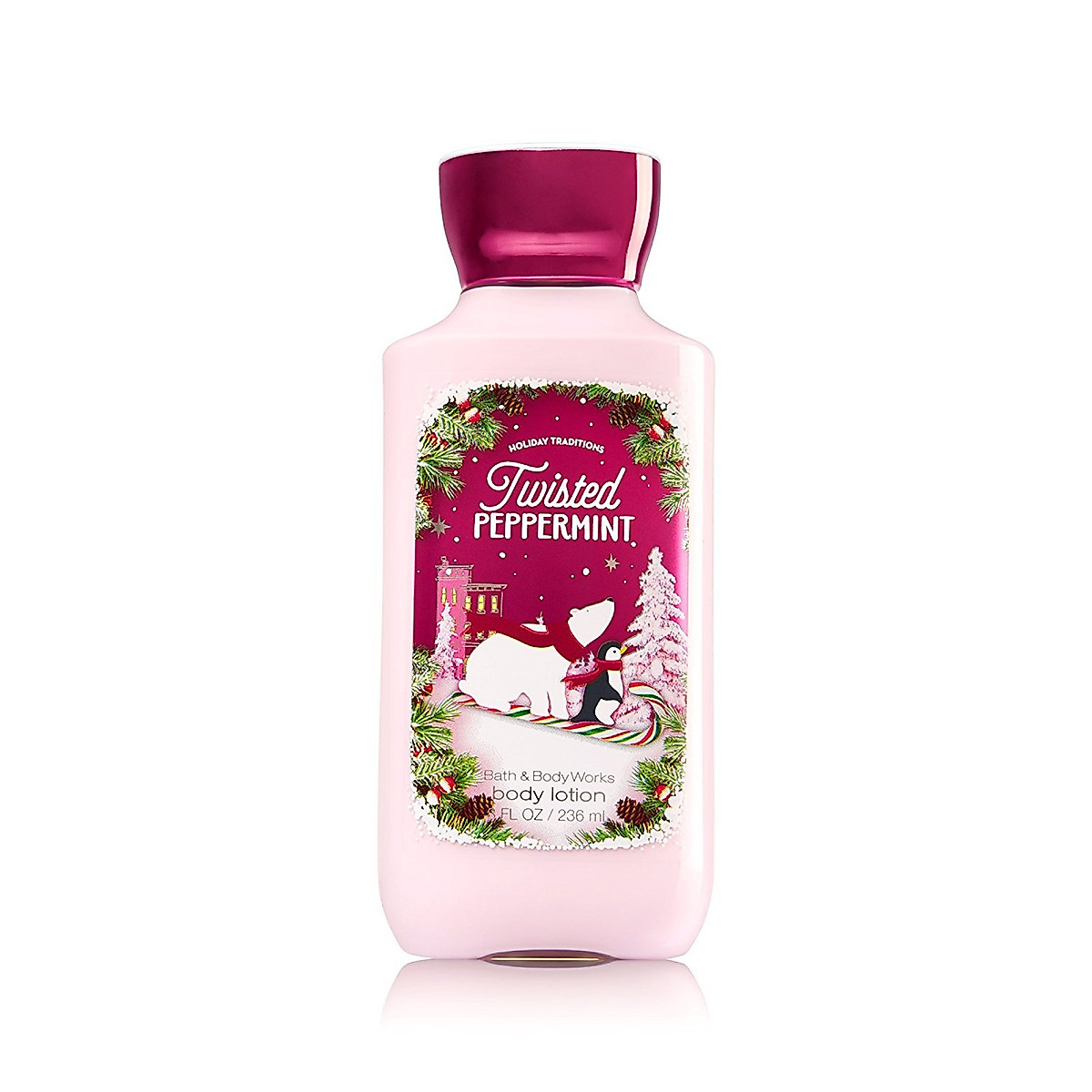 Bath and Body Works Twisted Peppermint 8 Ounce Body Lotion