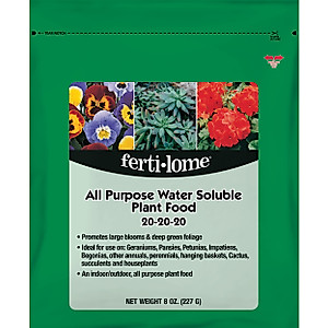 Fertilome (11728) All Purpose Water Soluble Plant Food 20-20-20 (8 oz)