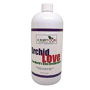 Orchid Love- The World's Greatest Orchid Food!(Net 32 fl oz. concentrate: yields 16 to 32 gallons)
