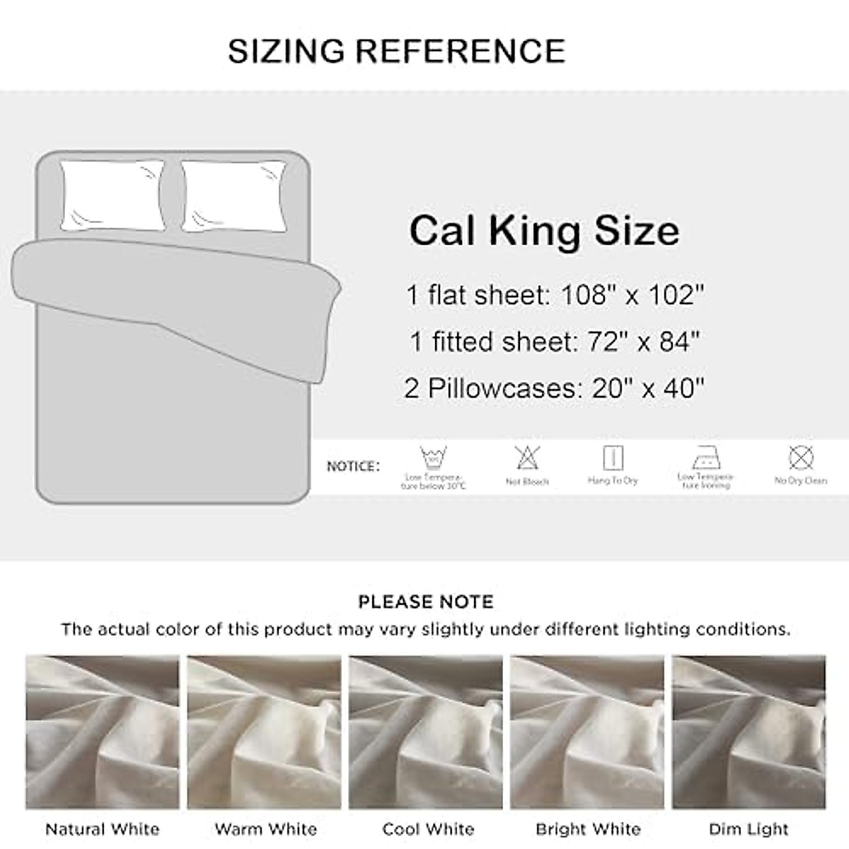 Talasily Linen Sheets Queen Linen Bed Sheet, 4 Piece Breathable Linen Cotton Sheets Queen Size Set, Linen Cotton Blend Sheets for All Seasons- Deep Pockets, Easy-Fit, (Queen, Beige)