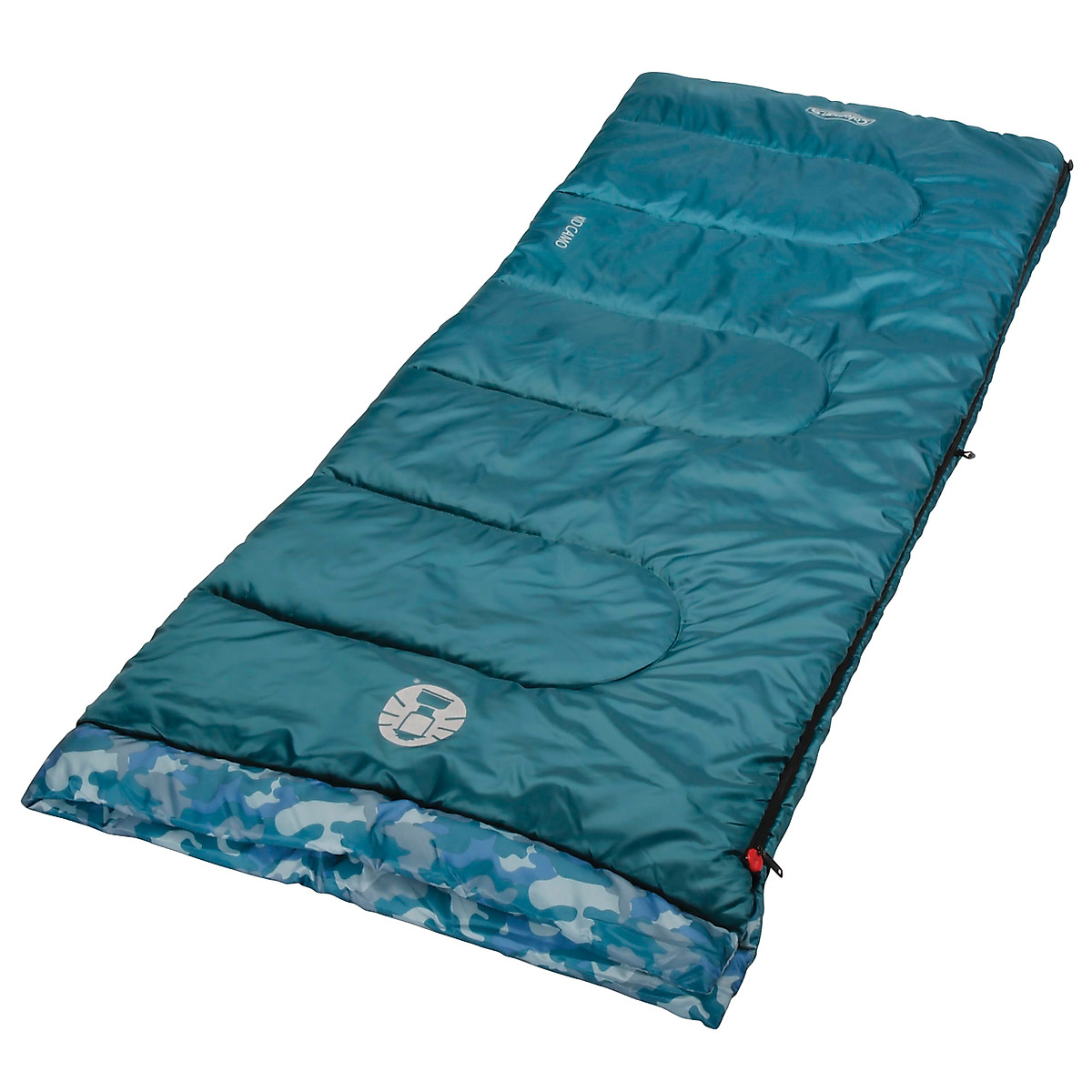 Coleman Kids 45°F Sleeping Bag, Comfortable Youth Sleeping Bag for Sleepovers & Camping, Fits Children up to 5ft 5in Tall, Lightweight and Warm Sleeping Bag for Indoor/Outdoor Use, Machine Washable