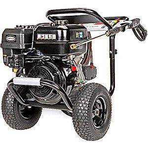 SIMPSON Cleaning PS60843 PowerShot 4400 PSI Gas Pressure Washer, 4.0 GPM, CRX 420cc Engine, Includes Spray Gun and Extension Wand, 5 QC Nozzle Tips, 3/8-inch x 50-foot Monster Hose