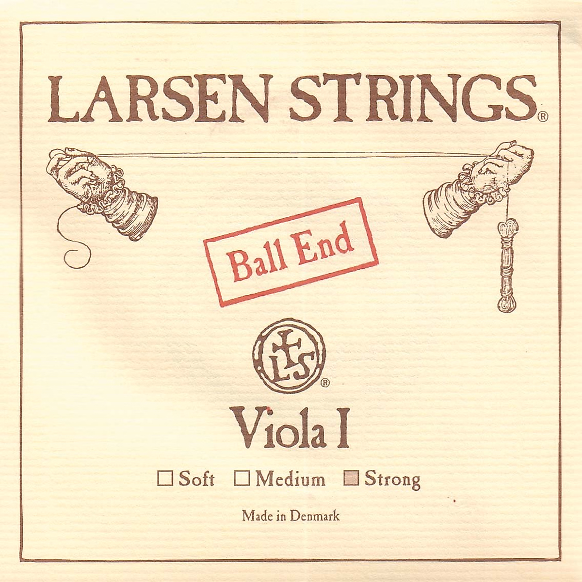 Larsen up to 16.5" Viola A String Strong Aluminum/Steel Ball-End
