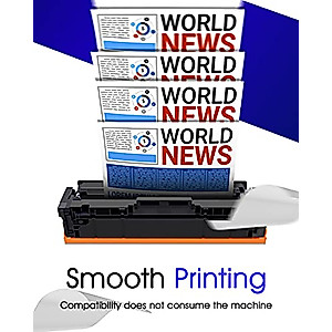 GPC Image Compatible Toner Cartridge Replacement for Canon 054H Cartridge 054H CRG 054 Compatible with ImageClass LBP622Cdw MF644Cdw MF642Cdw MF640C LBP620 Toner Printer Tray (Cyan, Magenta, Yellow)