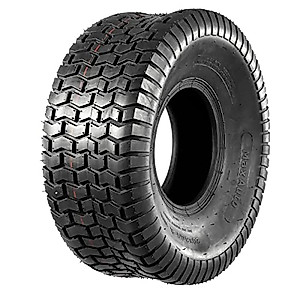 MaxAuto 20x8.00-8 Lawn Mower Tires, 20x8x8 Lawn Garden Tractor Tires, 20x8-8 Turf Tire, 4PR Tubeless, 965lbs Capacity, Set of 2