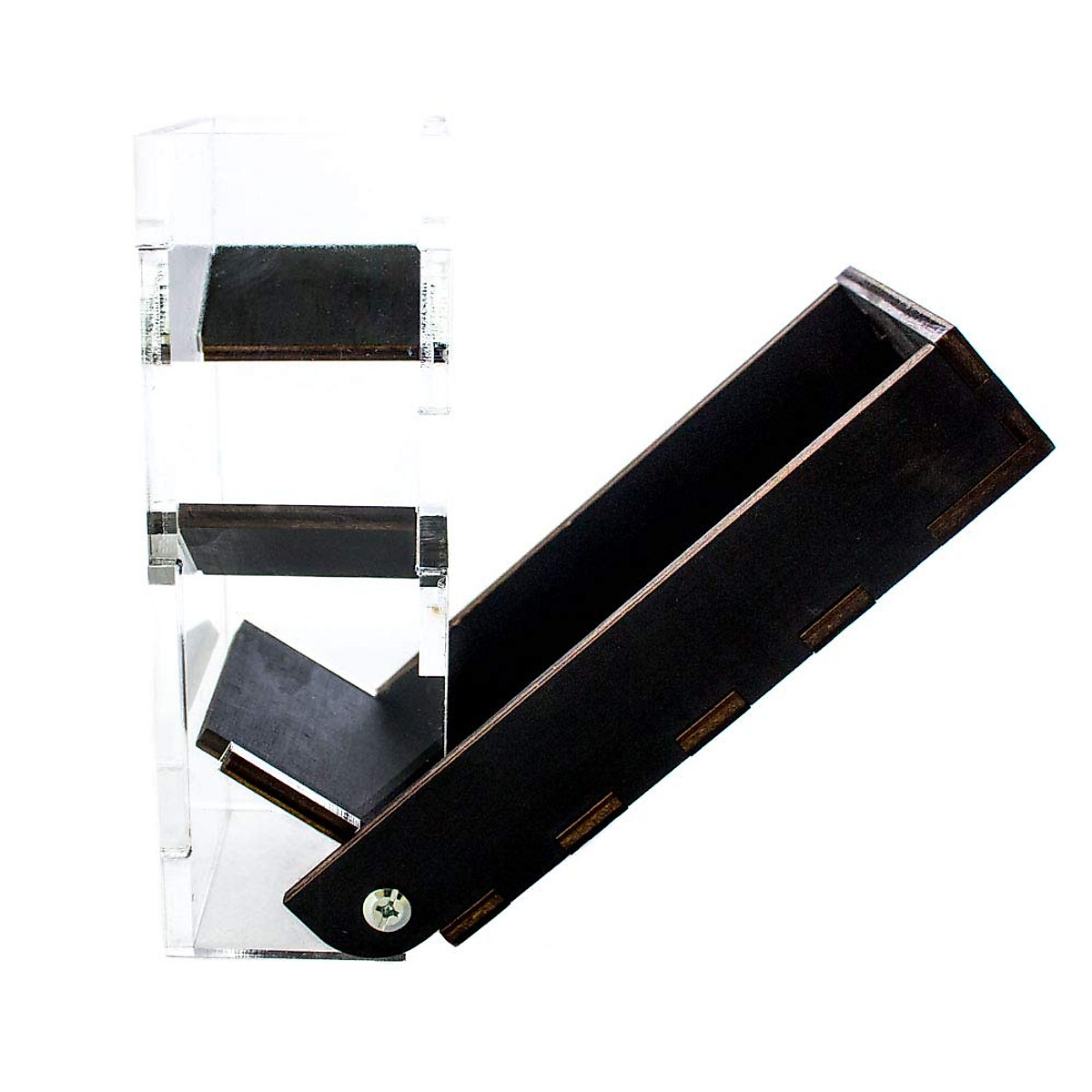 C4Labs Travel Portable Draw Bridge Dice Tower – Black