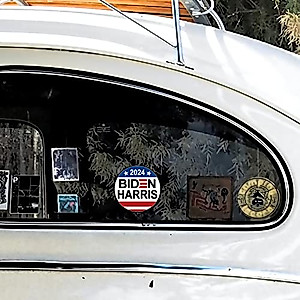 YINENA 100Pcs Biden Harris 2024 Election Stickers and Decal for Car Motorcycles Helmets Laptop Window Waterproof Decor 3x3 Inch