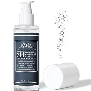 Cos De BAHA Snail Repair Intensive Facial Serum with Vitamin B3, 2% Niacinamide, and 5% Allantoin - 4 Fl Oz (120ml)