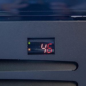 Commercial Beverage Refrigerator Display Fridge,9 Cu Ft Small Slims Single Glass Door Merchandiser Drink Cooler with LED Light Adjustable Shelves,ETL and NSF Approval