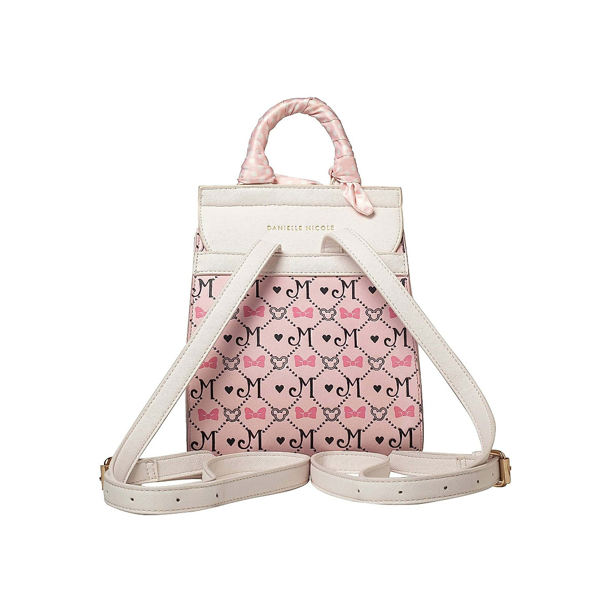 Danielle Nicole Minnie Mouse Monogram Backpack Standard, Pink