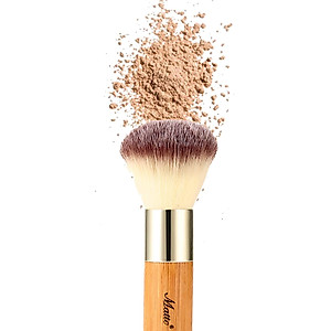 Matto Bamboo Powder Mineral Kabuki Brush - Large Coverage Powder Mineral Foundation Makeup Brush 1 Piece