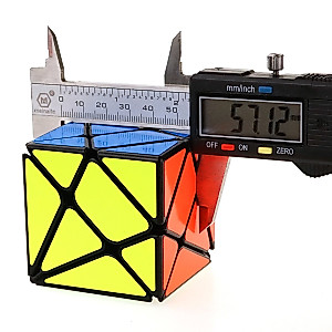 CuberSpeed Axis V2 New Version Jingang V2 3x3 Black Magic Cube 3x3x3 Axis V2 Speed Cube Puzzle