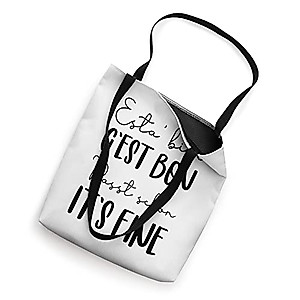 Sighs In Multilingual Funny Language Teacher Teachers Women Tote Bag