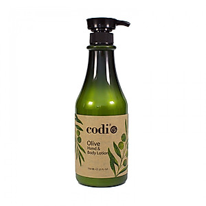 Codi Olive Hand & Body Lotion - Organic, Antioxidant & Vitamin Enriched, Soft & Fresh Skin, 750ml + 2x100ml Tubes