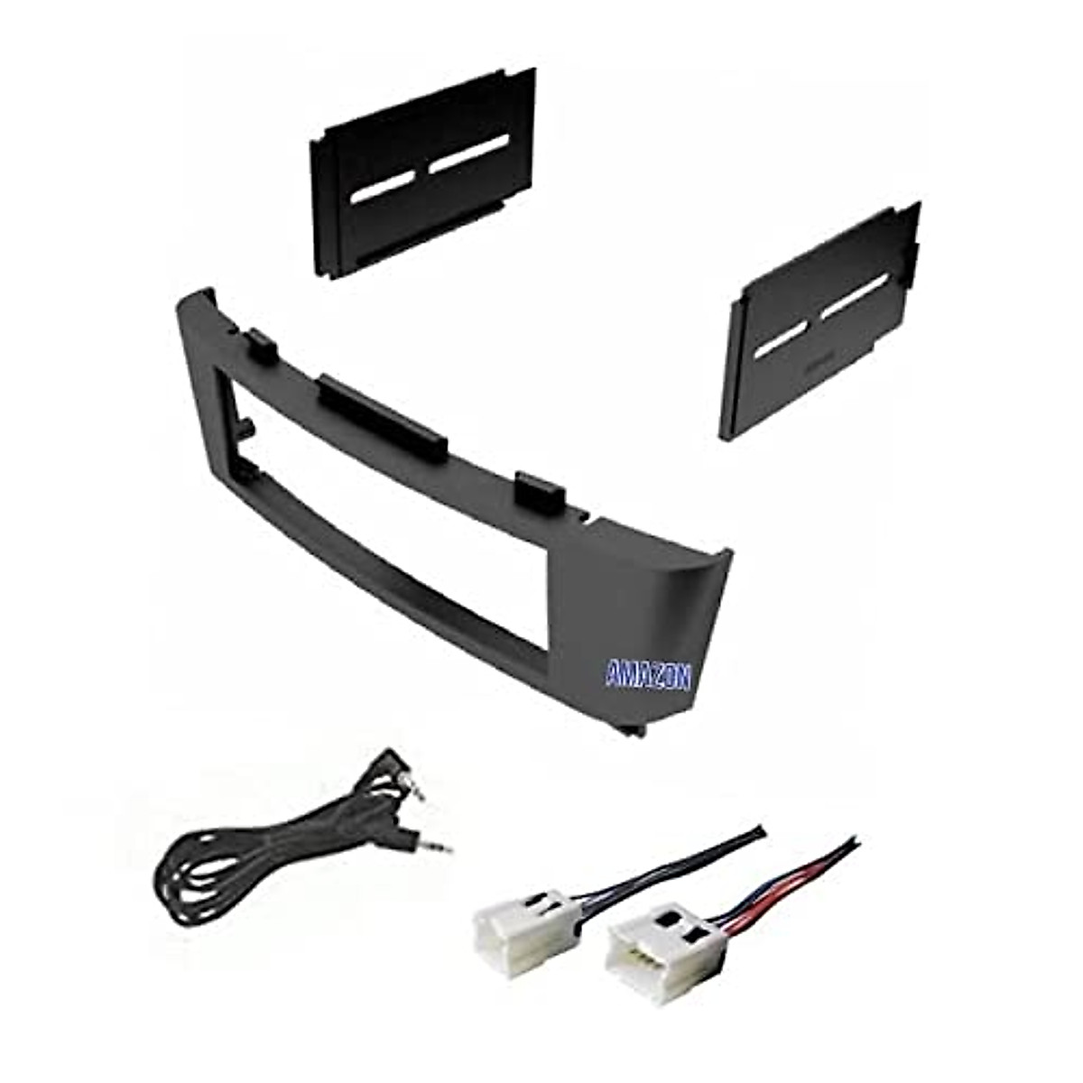 Car Stereo Dash Kit and Wire Harness for Installing a New Radio for 2000 2001 2002 2003 2004 2005 2006 Nissan Sentra