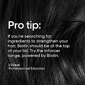 L'Oreal Professionnel InForcer Deep Conditioner - For Weak & Fragile Hair, Provides Strength and Prevents Breakage, With Biotin & Vitamin B6